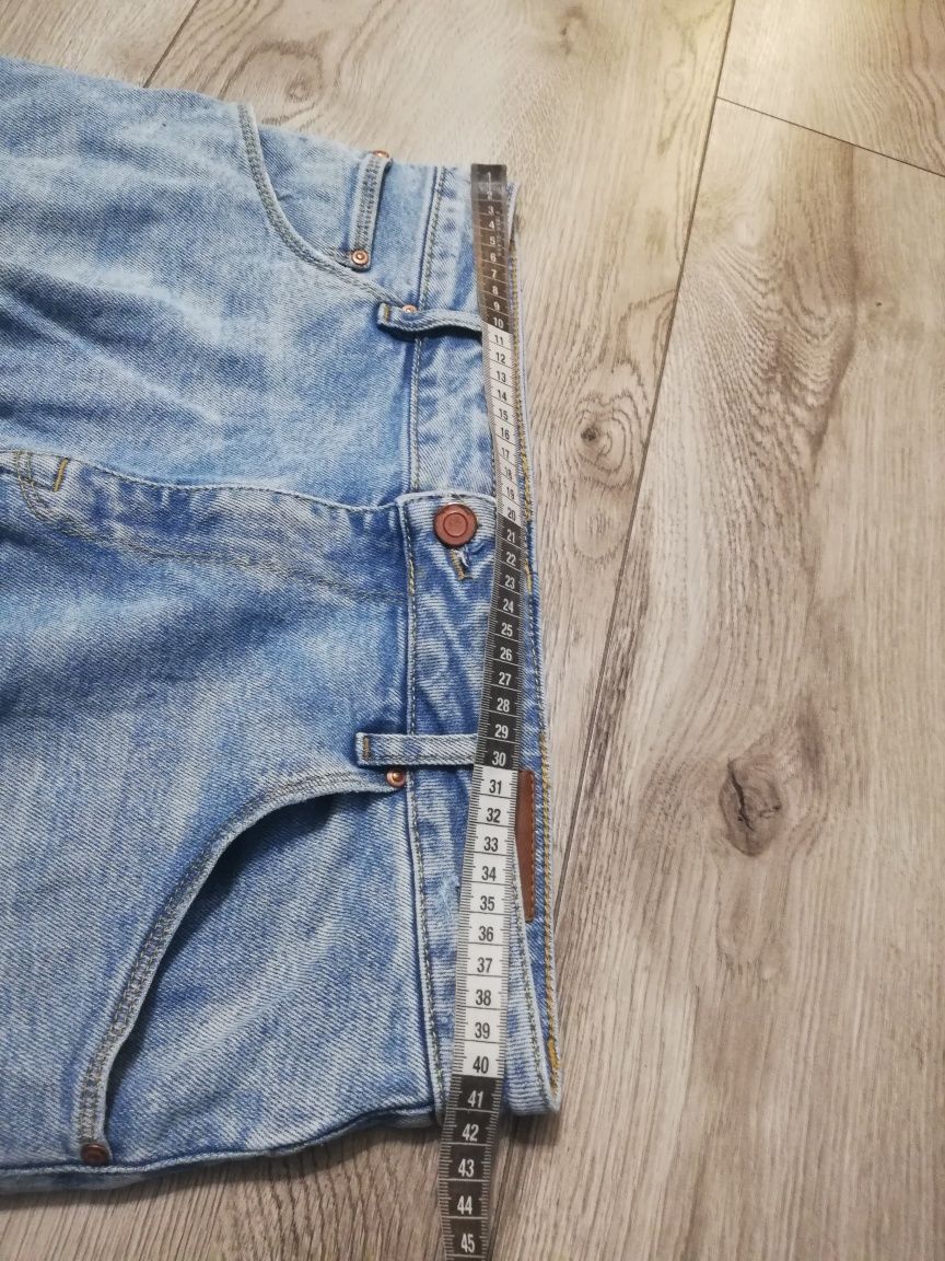 W34 L34 asos jeansy męskie z dziurami klasyk lub damskie boyfriendy vi ...