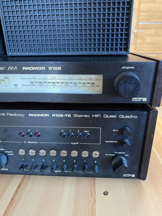 Zestaw Unitra Radmor-z kolumnami-bardzo zadbany Ostrów • OLX.pl