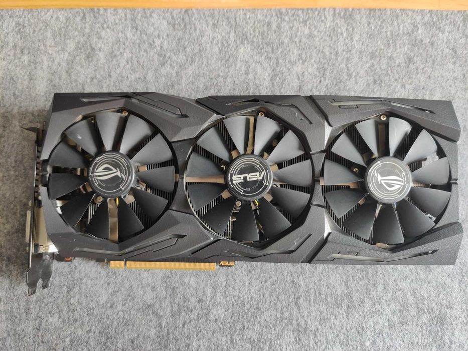 Asus Rog Strix RX 580 Gaming OC 8GB GDDR5 256Bit HDMI Dp DVI-D Gdańsk ...