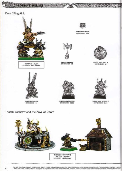 Warhammer Fantasy Battle: Dwarf King Alrik - blister, oldhammer ...