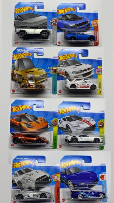 Hot wheels Tesla Cybertrack, GT-R, Mustang, Toyota Supra: 99 грн ...