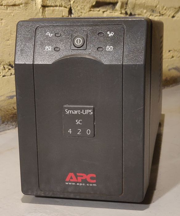 Джерело безперебійного живлення (ДБЖ, UPS) APC Smart-UPS SC 420: 999 ...