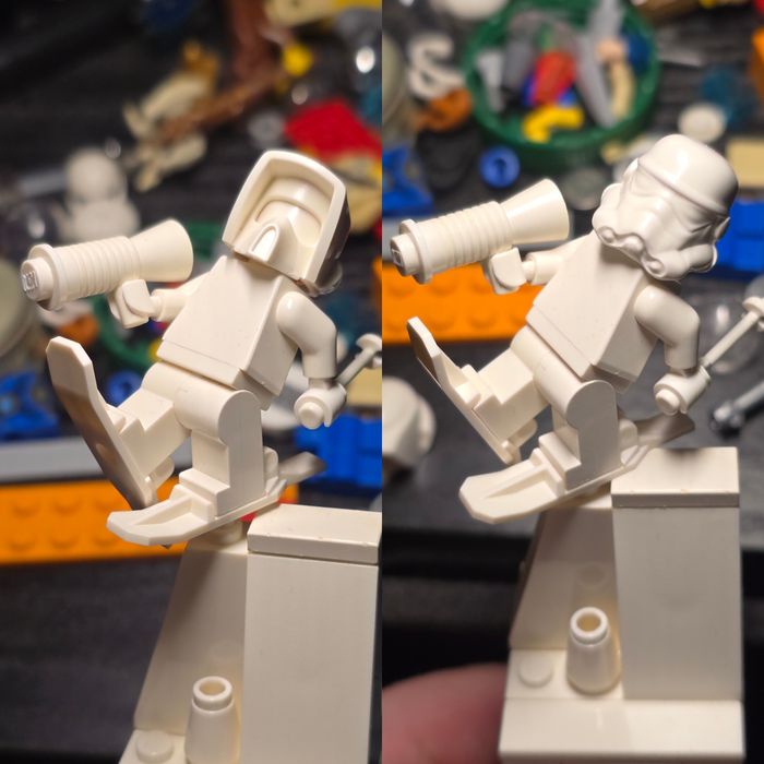 Lego star wars trooper moc zestaw Winter zima unikat okazja sw cw tcs ...