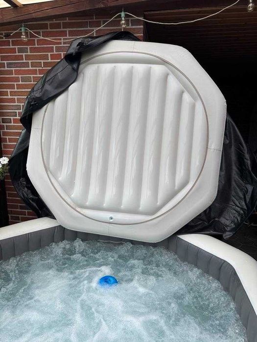 Basen jacuzzi Intex PureSpa Jet Bubble Deluxe Octagon Jelenia Góra ...