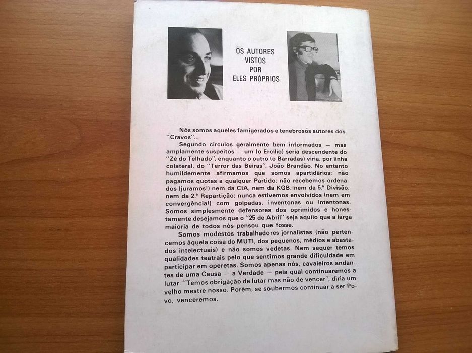 Os Cravos na Ferradura - Fernando Barradas e Ercílio de Azevedo ...