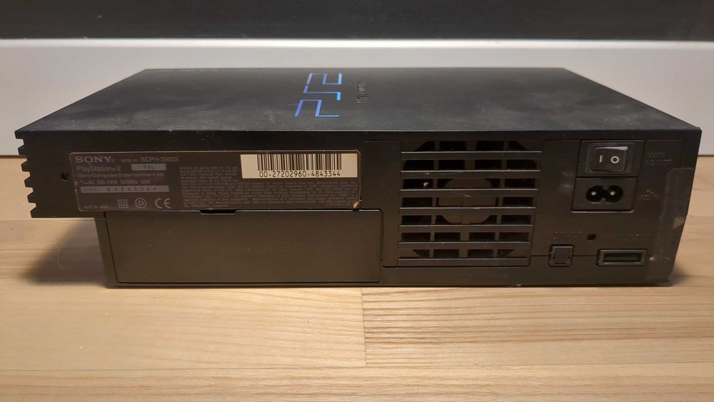 PlayStation 2 PS2 Fat Pad Dualshock+Karta pamięci 8MB+Wideo+GRA TEKKEN ...