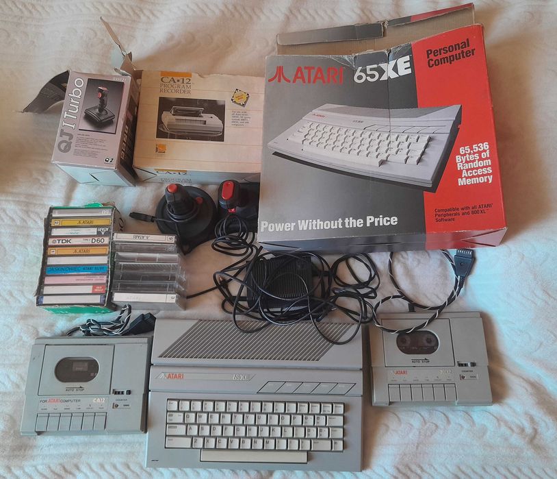 Atari 65 XE zestaw Łódź Polesie • OLX.pl