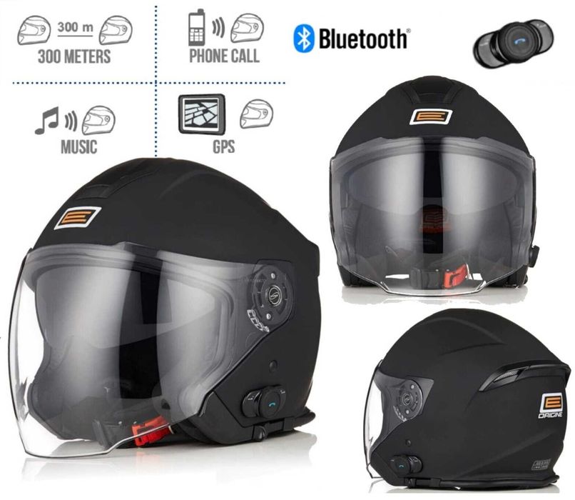 KASK Chopper Czarny MAT Jet XL + Intercom Mikrofon Słuchawka Bluetooth Wrocław Krzyki • OLX.pl