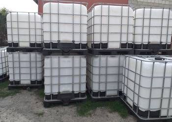 Zbiornik na wode 1000l mauser mauzer pojemnik transport fv Świerklany • OLX.pl