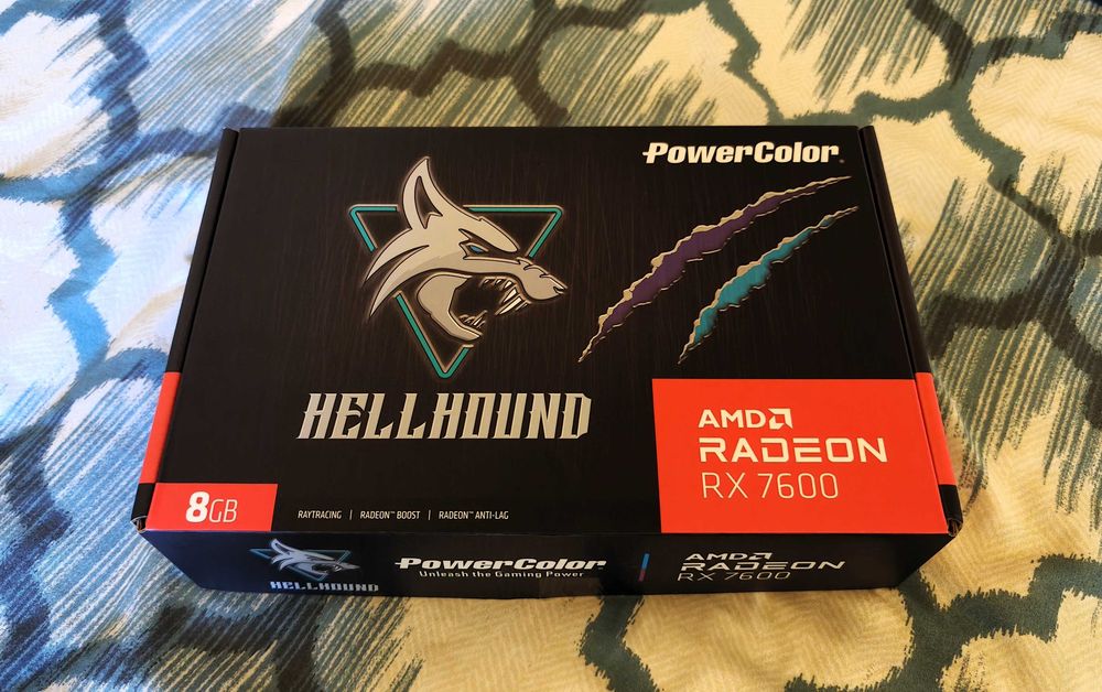 PowerColor Radeon RX 7600 Hellhound 8 GB GDDR6 Targówek Warszawa ...