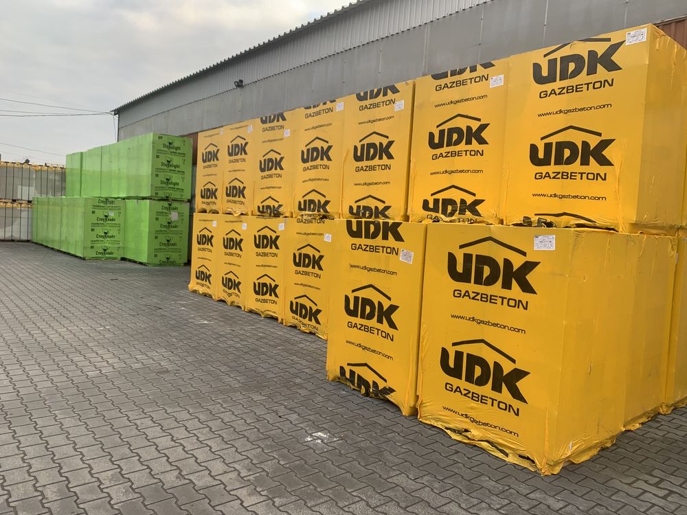 Газоблок / Піноблок / Газобетон ЮДК+ клей в подарунок: 3 500 грн ...