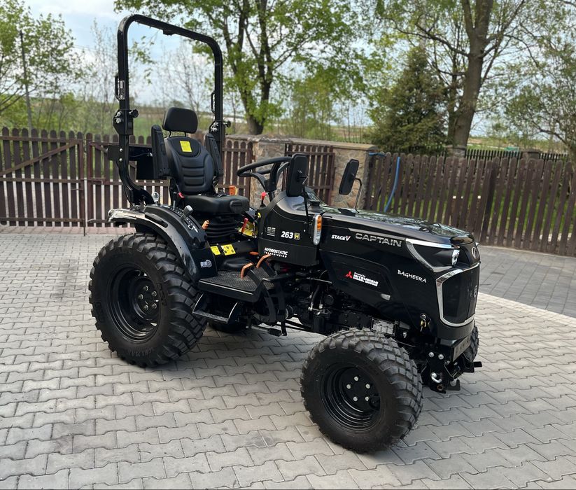 Nowy traktorek Captain 263H 25 km 3 cylindrowy silnik mitsubishi Kraków ...