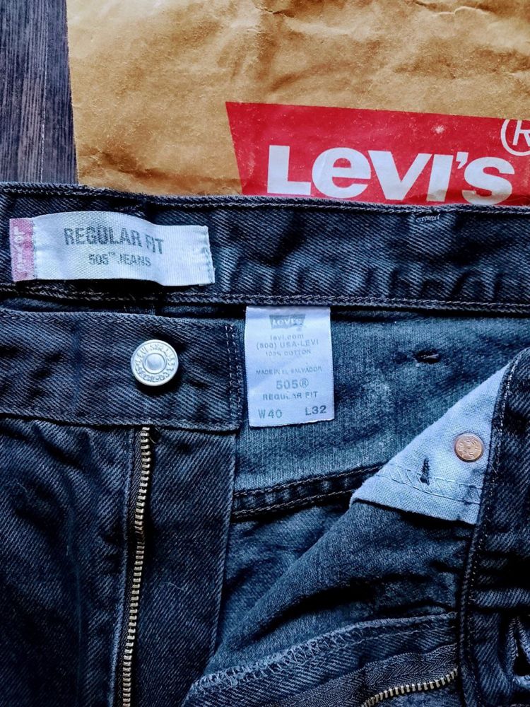 Мужские джинсы штаны брюки Levis Lev'is Левайс Левис 505 W 40L32: 550 ...