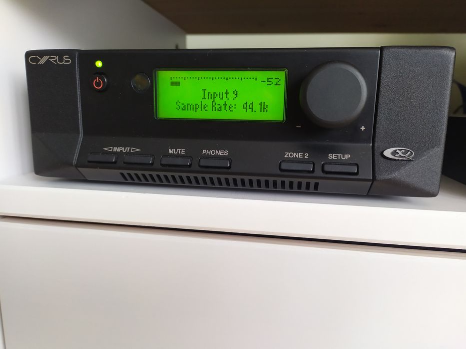 Wzmacniacz z DAC Cyrus 8 QX DAC + pilot + karton - sklep 8.5tyś ...