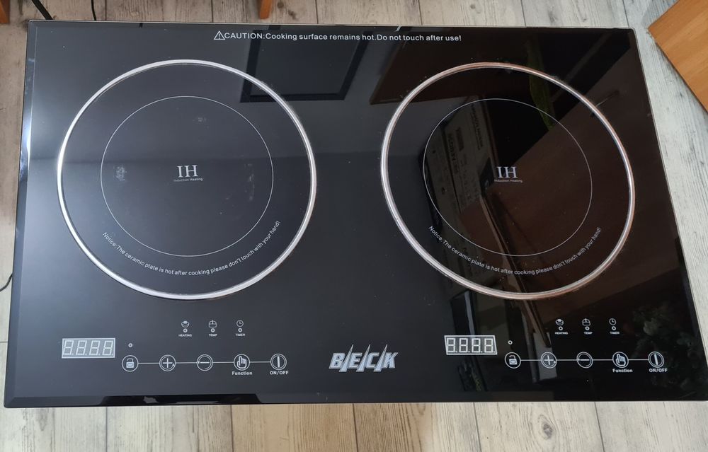 Dwupalnikowa Kuchenka Płyta Indukcyjna BECK przenośna lub do zabudowy ...