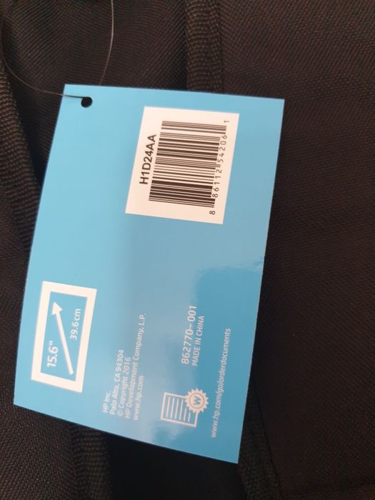 Рюкзак городской HP Essential Backpack 15.6" (H1D24AA): 1 399 грн ...