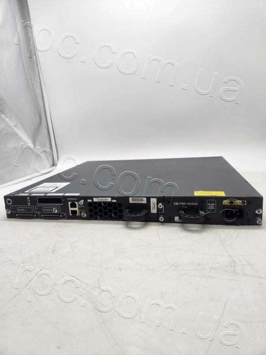 Комутатор гігабітний Cisco 3750-Е WS-C3750E-24TD-E Layer 3 Gigabit: 7 ...