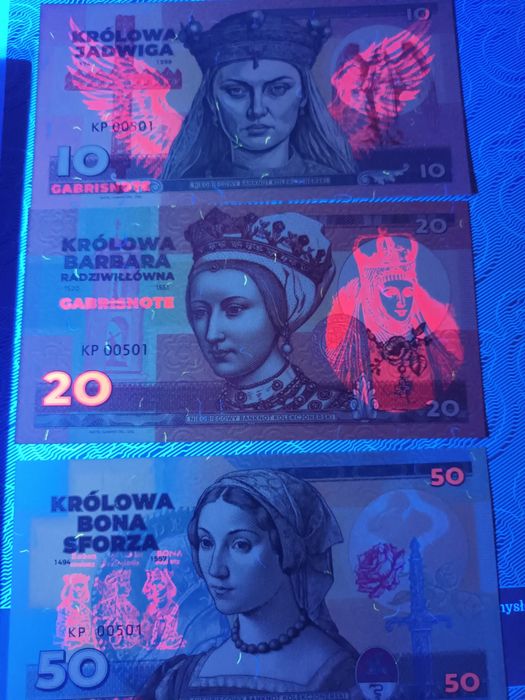 HIT Królowe Polski Jadwiga, Barbara, Bona seria0000 z folderem Goleniów ...