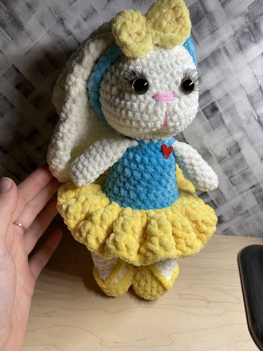 Вязаные игрушки из плюшевой пряжи: 250 грн. - Витвори майстрів ...