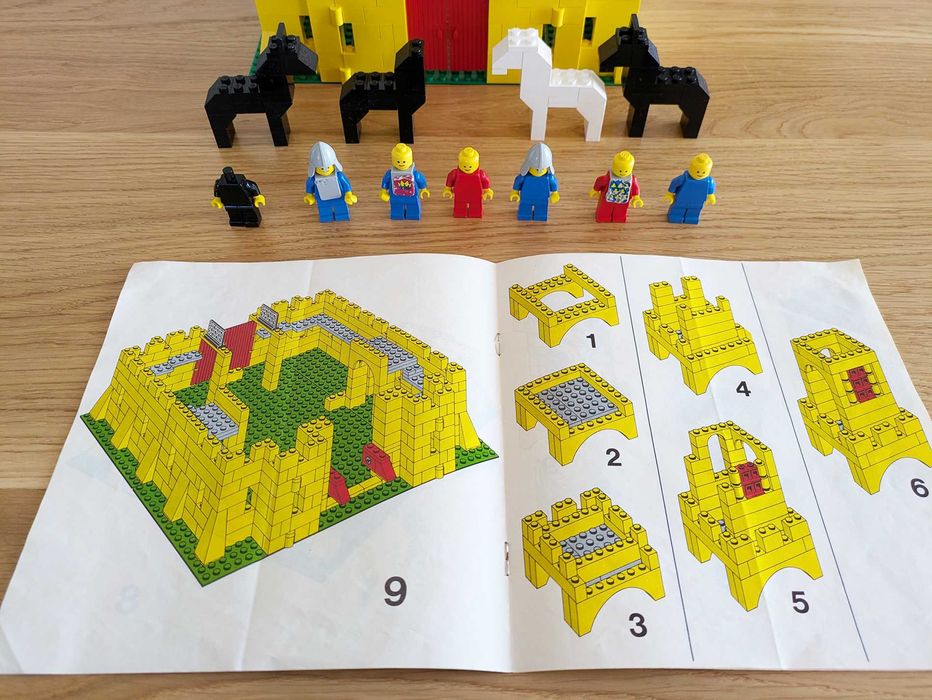 Lego Castle yellow 375 vintage instrukcja PRL Kraków Podgórze • OLX.pl