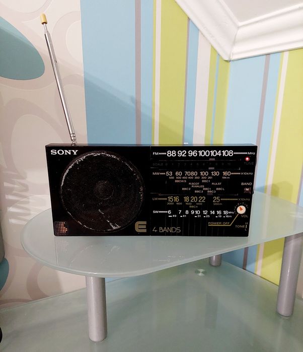 Вінтажний радіоприймач Sony ICF-32 4 bands 1980-х: 1 500 грн ...