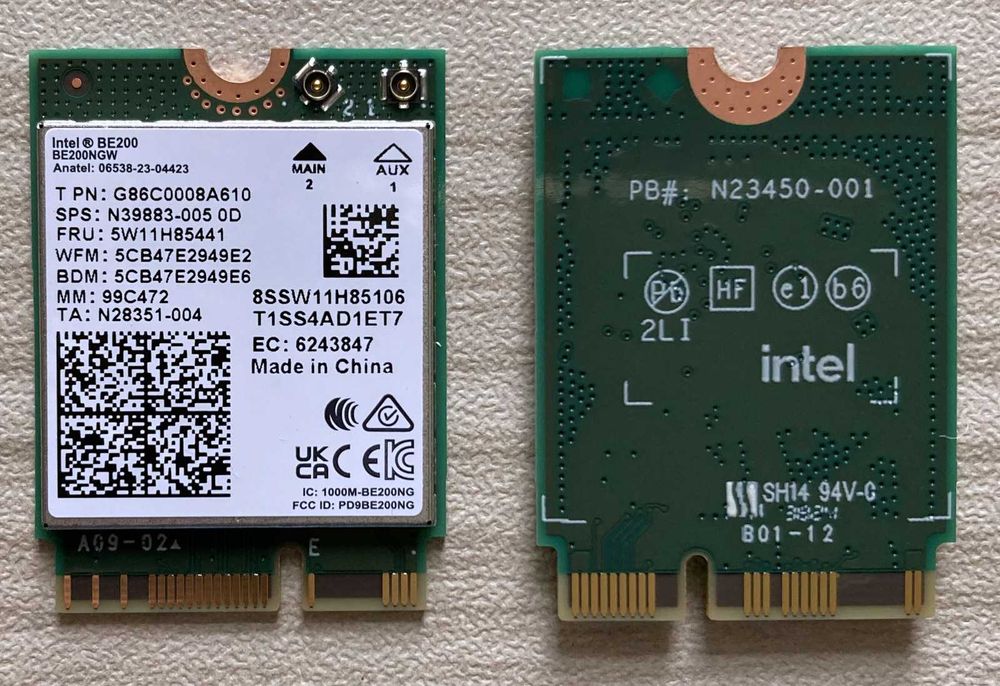 Wi-Fi Intel 9260 AC WiFi Антенна RP-SMA BE200 AX210 AX211 AX200 AX201 ...