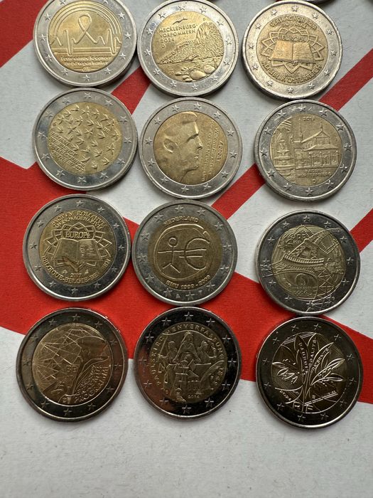 Монети 2 євро.: 110 грн. - Колекціонування Івано-Франківськ на Olx