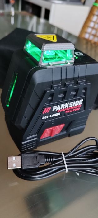 Parkside laser krzyżowy PKLLP 360 B3 4 V Pabianice • OLX.pl
