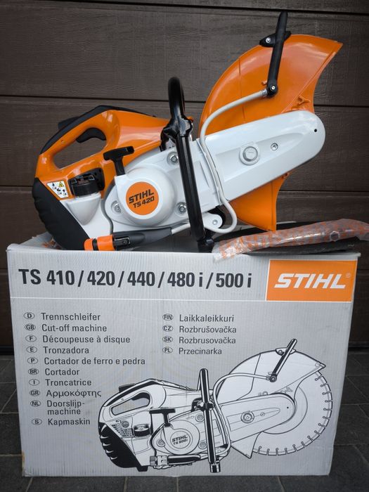 Stihl TS 420 Nowa Piła do Betonu Metalu Tomaszów Lubelski • OLX.pl