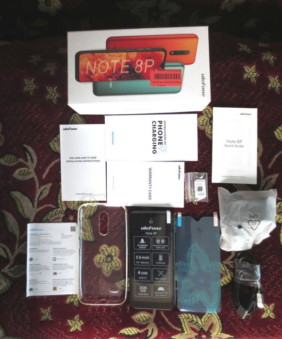 Ulefone Note 8P Midnight Green Новый: 2 600 грн. - Мобільні телефони / смартфони Київ на Olx