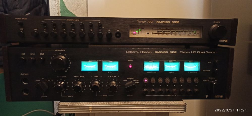 Radmor 5102 i 5122 stan bardzo dobry Zawiercie Kromołów • OLX.pl