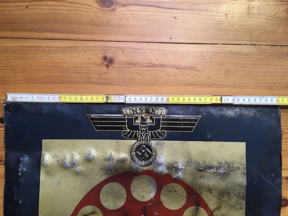 Szyld tablica NSKK swastyka wojna III rzesza Prudnik • OLX.pl