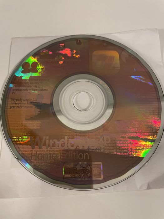Plyta instalacyjna Windows Xp z kluczem Wrocław Krzyki • OLX.pl
