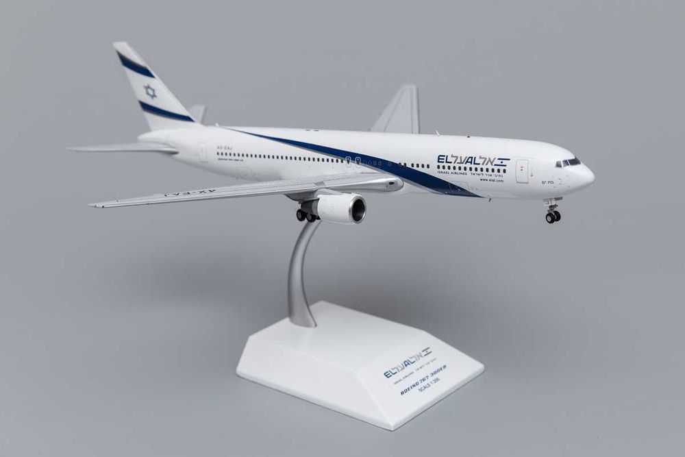 NOWY Samolot Boeing 767-300 ElAl 1/200 metalowy JC Wings El Al Rzeszów ...