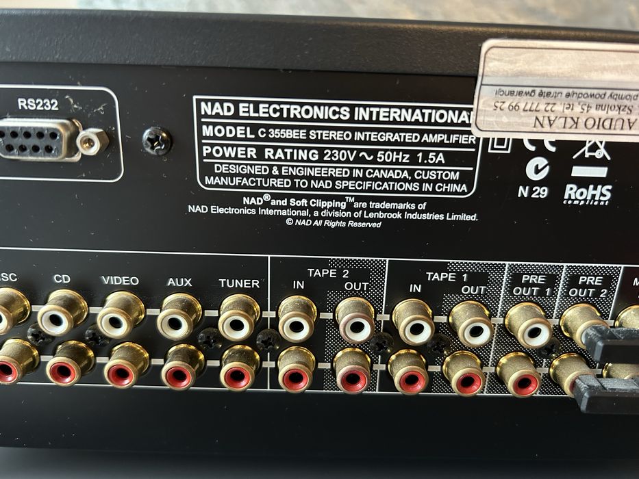 NAD 355 BEE stan sklepowy Warszawa Wawer • OLX.pl