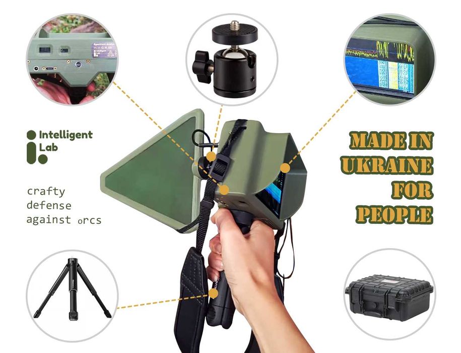 Детектор БПЛА Tiny SA Ultra (аналізатор спектра): 13 900 грн. - Інша ...