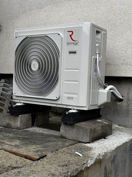 Pompa Ciepła przerobiona z klimatyzacji 9 kW, 10 kW, 12 kW, 14 kW, 16 Racibórz • OLX.pl