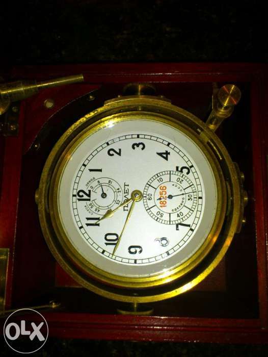 Zegar okrętowy , chronometr morski Gdynia Grabówek • OLX.pl