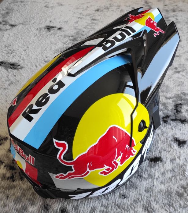 Nowy kask Red Bull rozm. M+gogle gratis! Starogard Gdański • OLX.pl