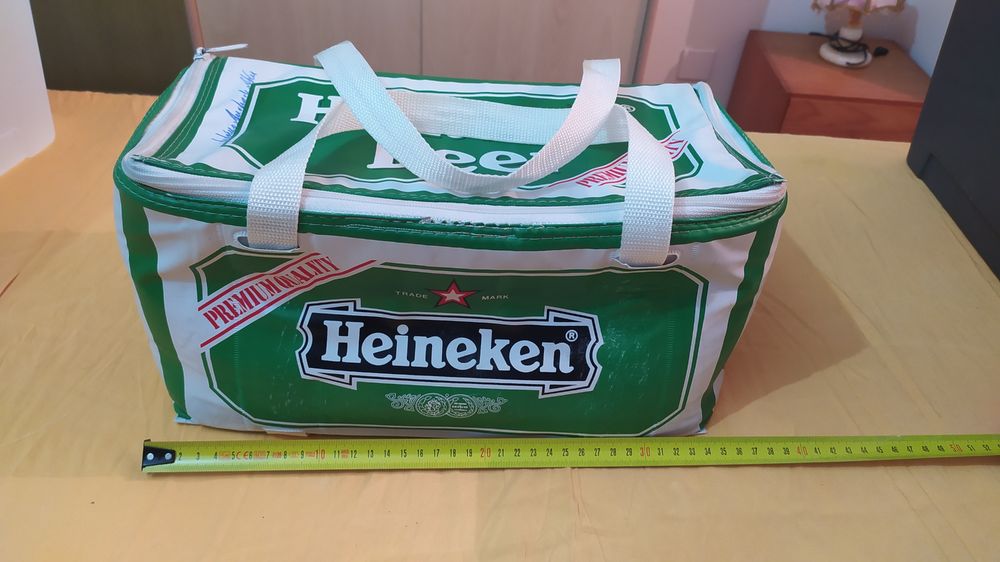 Saco térmico Heineken + grade para garrafas Carlsberg Castelo Branco ...