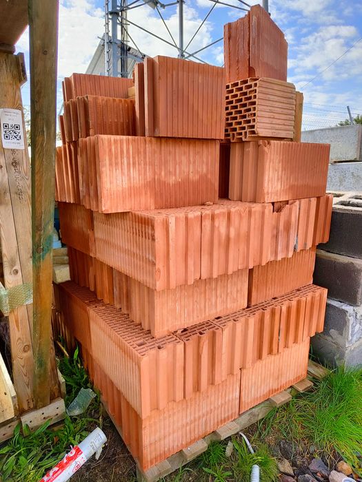 Pustaki pustak cegła ceramiczne Porotherm 18.8 Dryfix Hanusek • OLX.pl