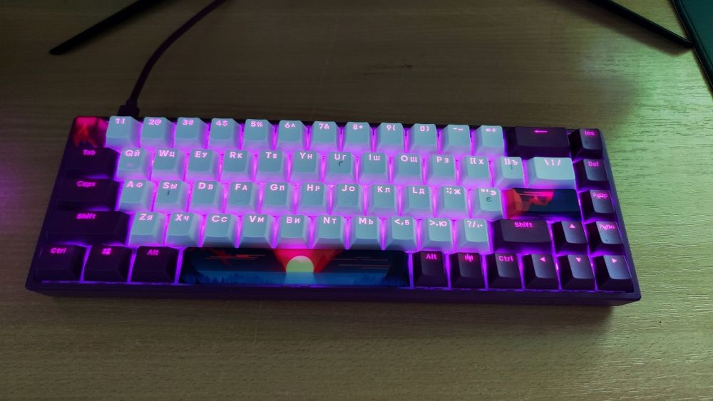 Клавіатура DARK PROJECT 68 Sunrise Клавіатура DARK PROJECT 68 Sunrise ...