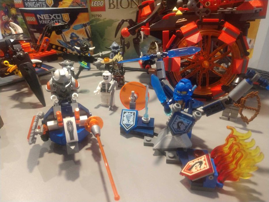 LEGO 70316 Nexo Knights Jestro + 70330 - Clay + 70790 Bionicle - Lord ...