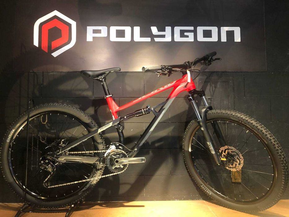 Гірський двопідвіс 27.5" POLYGON SISKIU D5 RED/GRY рама М: 42 000 грн ...
