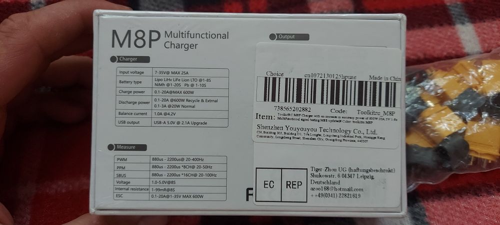Toolkit rc m8p multifunctional charger: 1 800 грн. - Електроінструмент ...