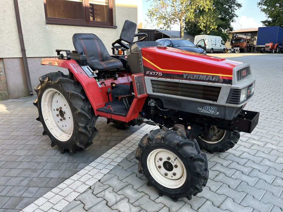 Traktorek yanmar fx175 17 km 4x4 3 cylindry dobry stan Skrzeszowice • OLX.pl