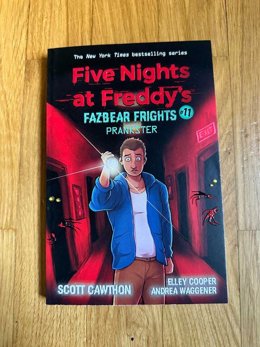 Książka fnaf fazbear frights #11 prankster okładka 3d angielska US ...