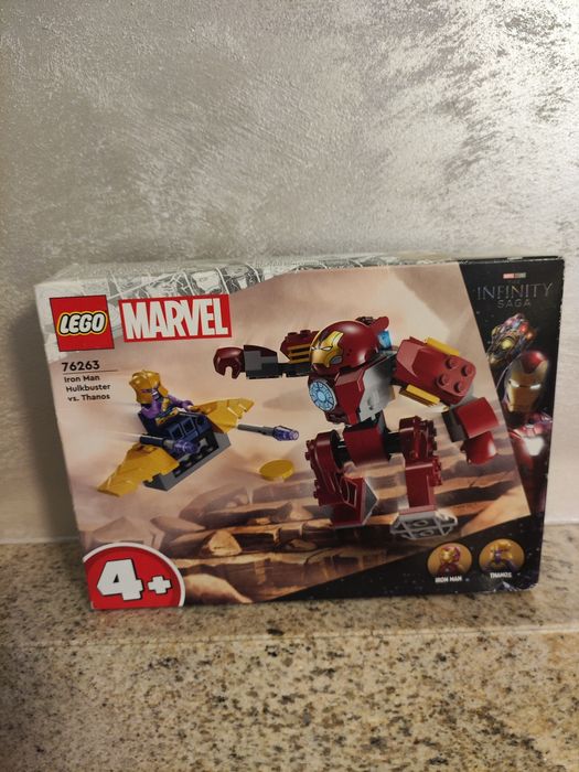 Zestaw LEGO Marvel Super Heroes - Hulkbuster Iron Mana vs. Thanos Wydra ...
