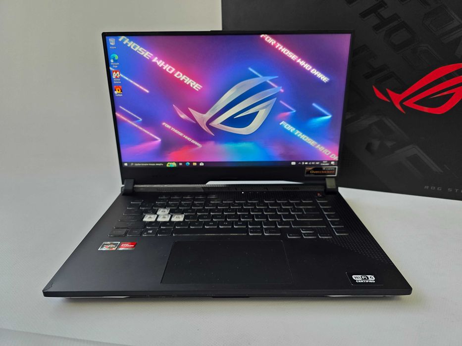 Asus ROG STIX G15 R9 5900HX/RX 6800M 12GB/RAM 32GB/SSD 512GB/IPS 144Hz ...