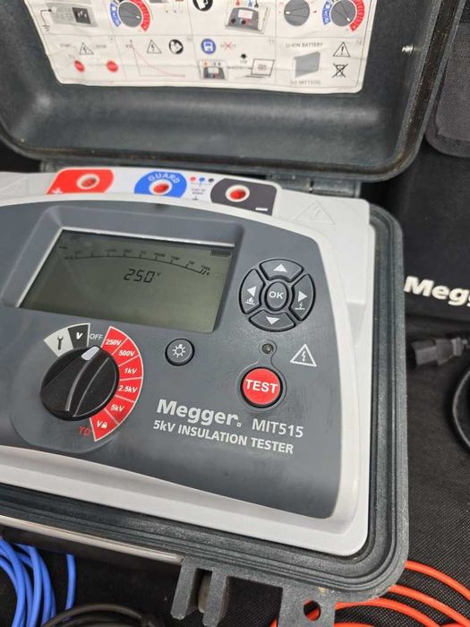Miernik Megger MIT 515 Tester rezystancji izolacji 5 kV faktura Rybnik ...